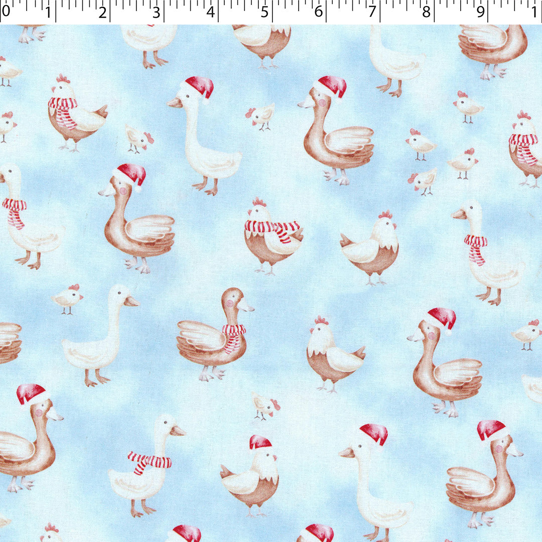 FESTIVE FARM - HOLIDAY FOWL – Fabricland Online
