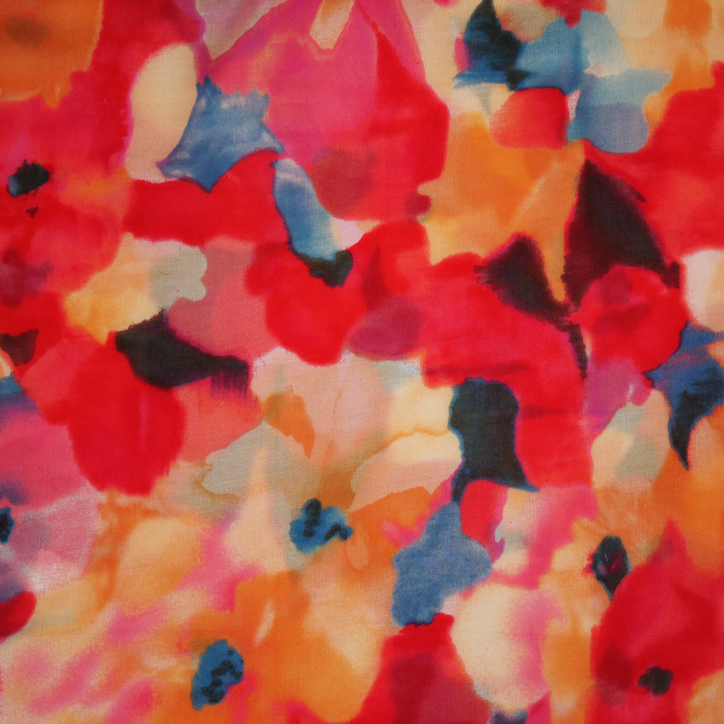 EDITH POLYESTER PRINTS - DISTRESSED FLORAL – Fabricland Online