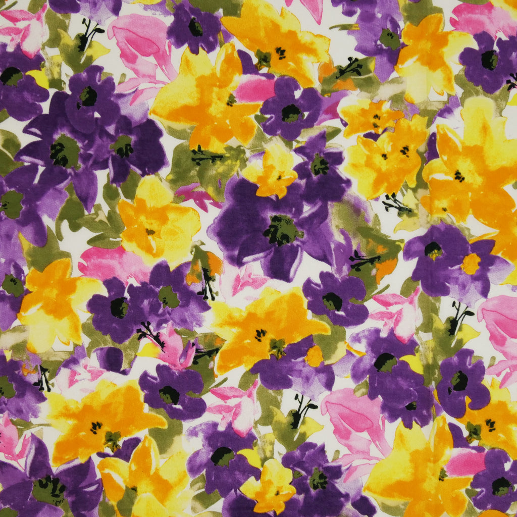 ARTEMIS COTTON VOILE PRINTS - WATERCOLOR FLORAL – Fabricland Online
